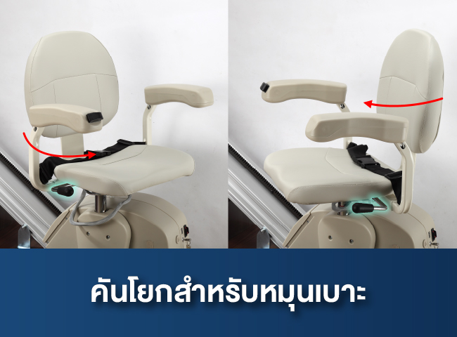 E603 Aviator ลิฟต์บันไดตรง - Pilot Stair Lift