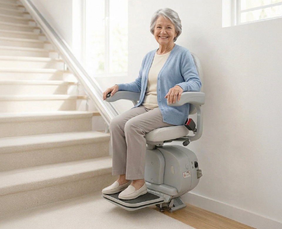 E603 Aviator ลิฟต์บันไดตรง - Pilot Stair Lift